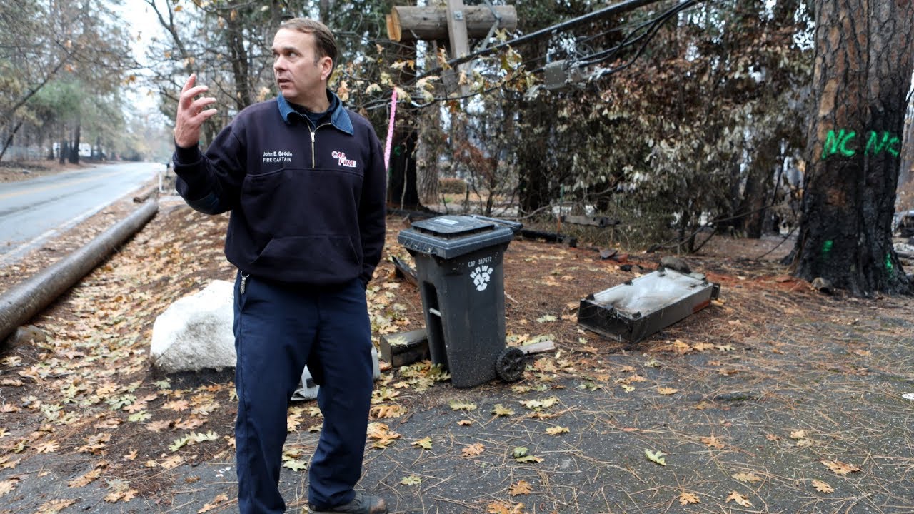 Camp Fire: Paradise cleanup efforts extend evacuation zone orders - YouTube