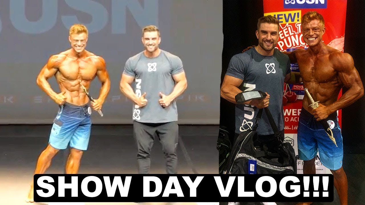 SHOW DAY, IFBB Ryan Terry Classic Men's Physique. - YouTube