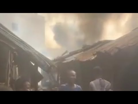 LIBERIA RED LIGHT MARKET IS ON FIRED. 🔥 PIPELINE STORES ARE BURNING ...
