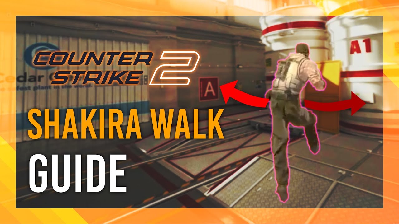 How to Shakira Walk in CS2 | "Shake" movement bug | CS2 Movement Guide ...