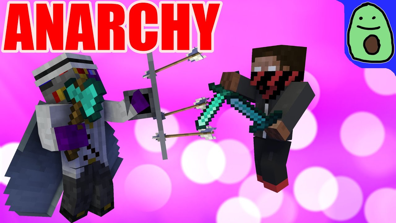 Minecraft Absolute Anarchy #1: A Free Base and Mining!😱😎 - YouTube