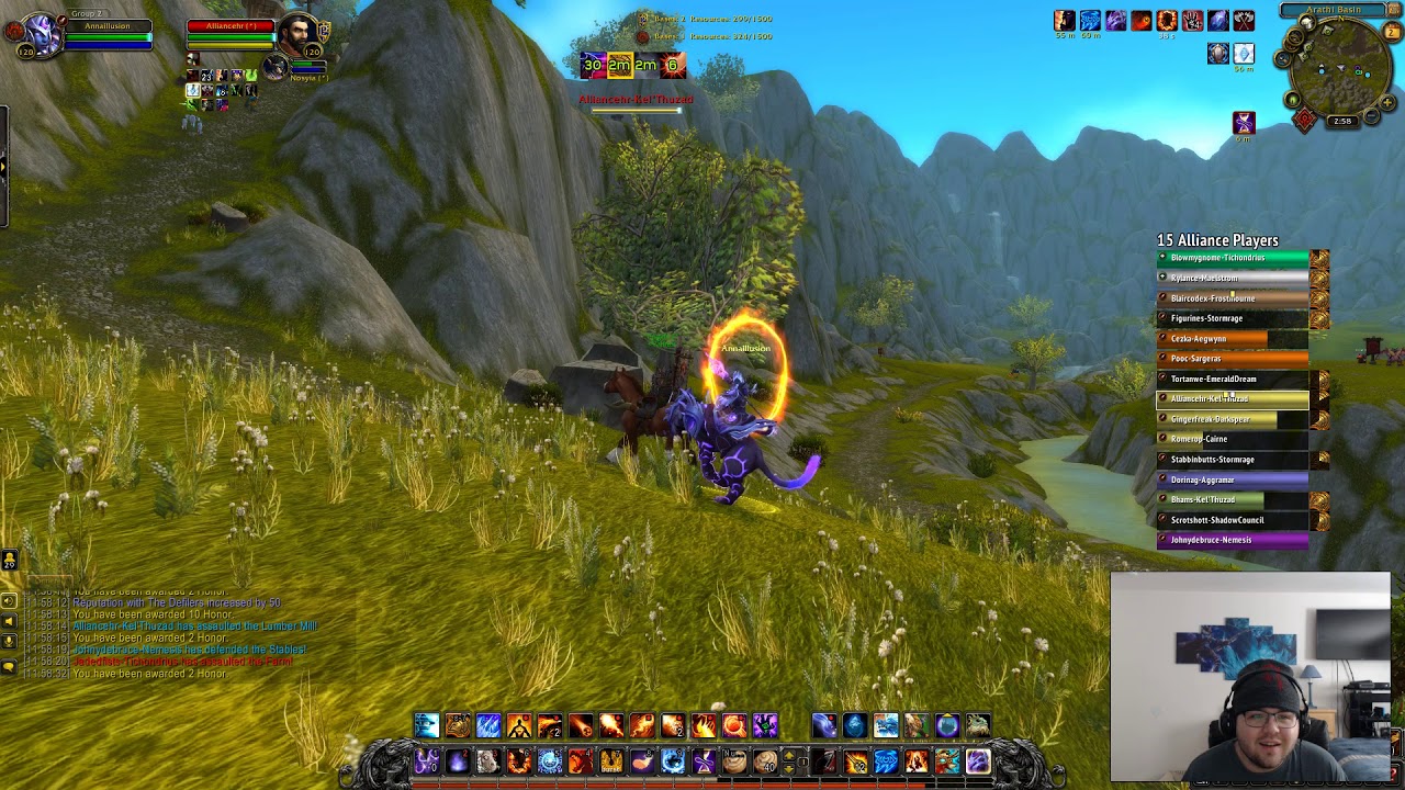 Fire mage after the buffs...again! Fire mage pvp 8.0.1 - YouTube