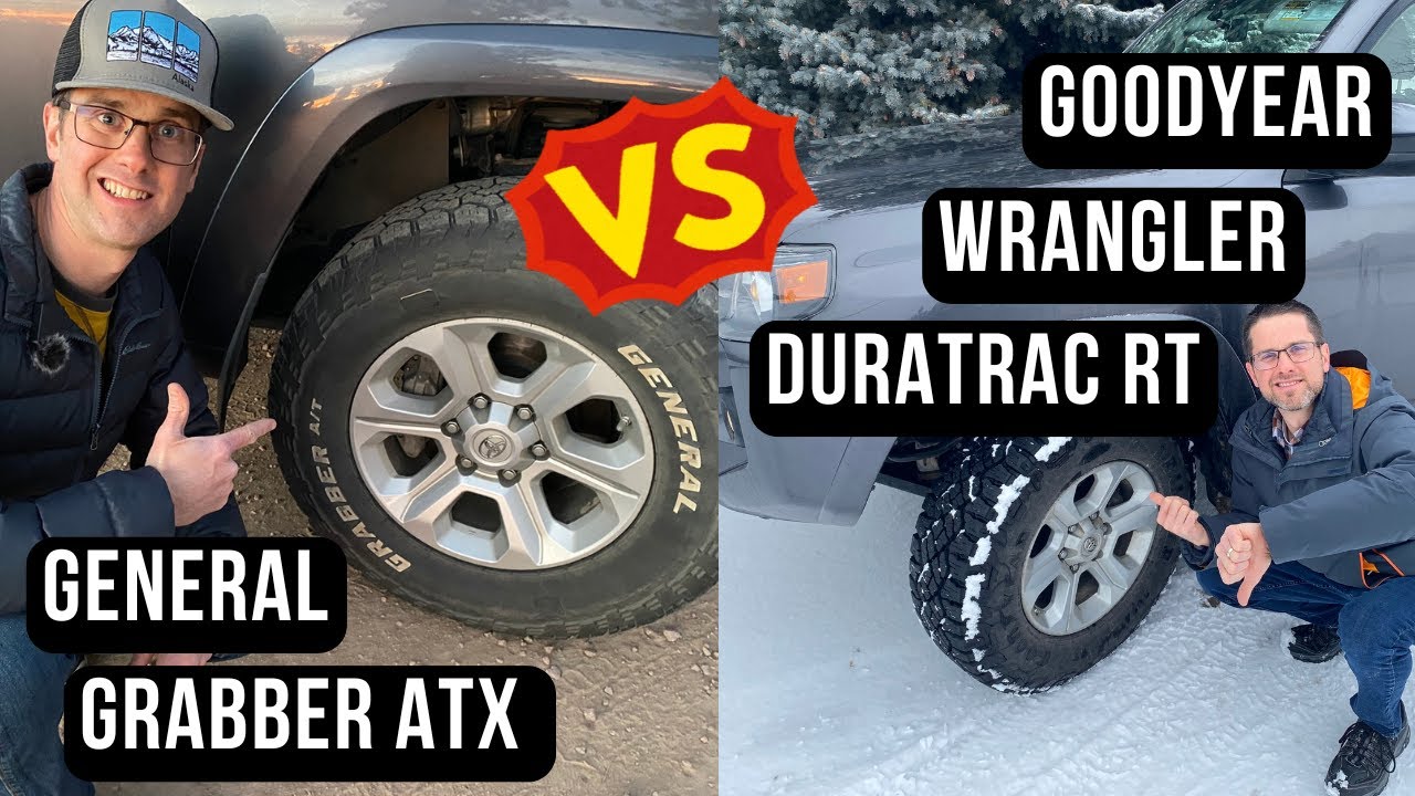 HONEST INITIAL Review of Goodyear Wrangler DuraTrac RT vs General ...
