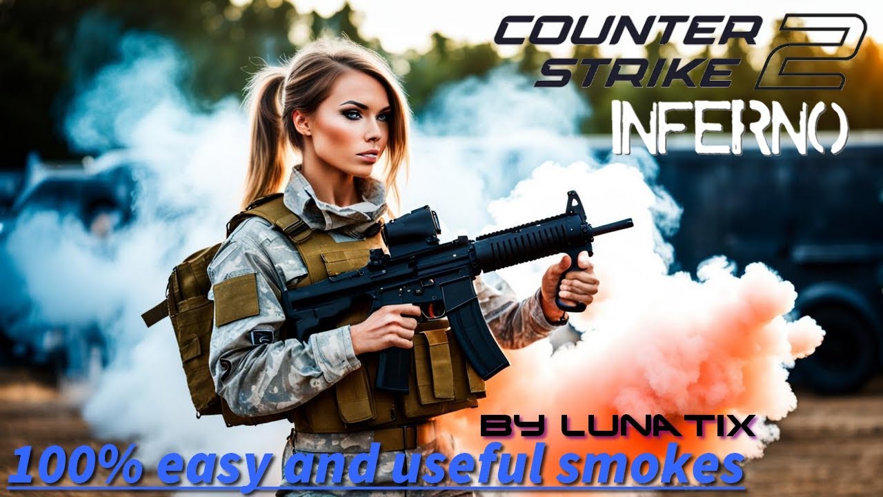 Inferno Smokes 100% Easy - Counter Strike 2 - YouTube