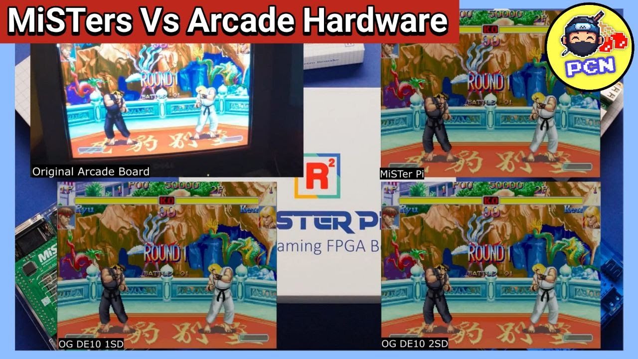 Arcade Hardware vs Taki Clone vs 2 x Original DE10 NANO's | Side-by ...