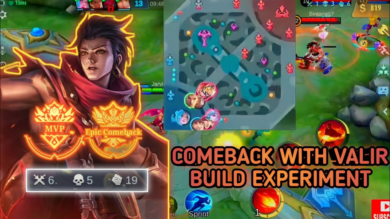 Moment by valir best support comeback || Build valir - Mobile Legends ...