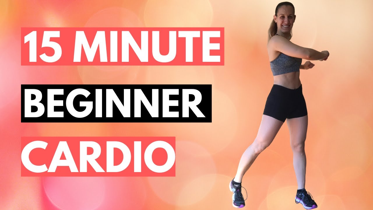 15 Minute Beginner Cardio - YouTube