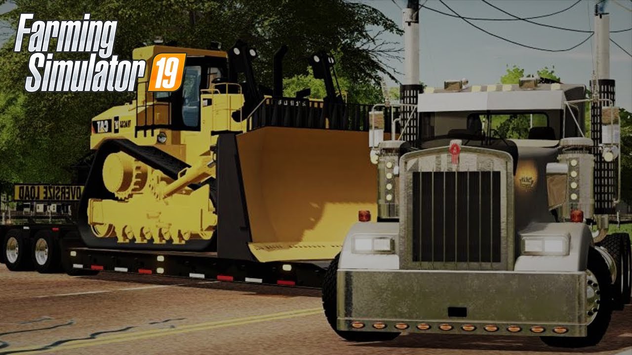 HAULING SQUAD'S MASSIVE DOZER - COUNTY LINE SEASONS FS19 (ROLEPLAY ...