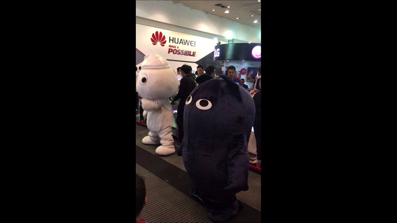 LG AKA Mascot dance - YouTube