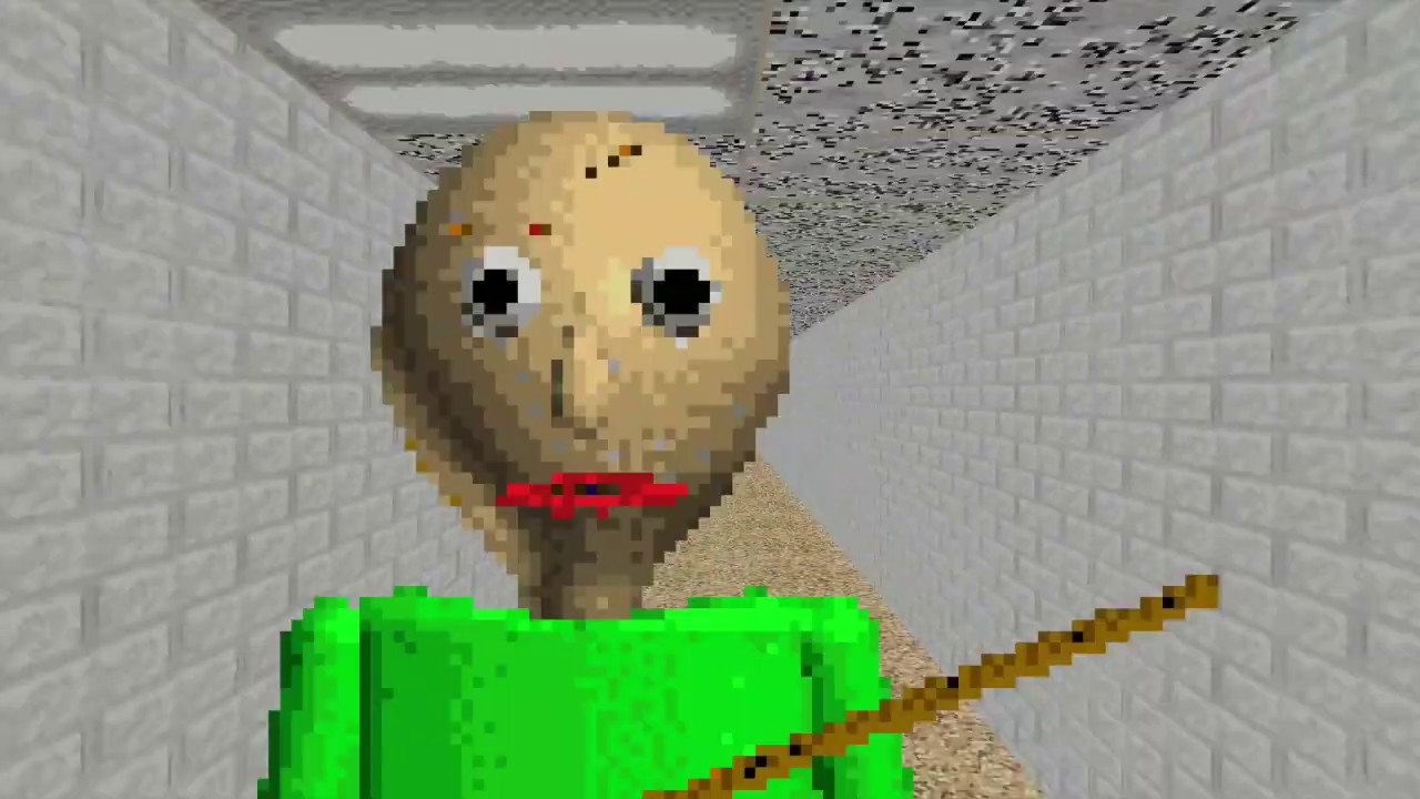 MEET THE CRAZIEST TEACHER EVER | Baldis Basics In Education And ...