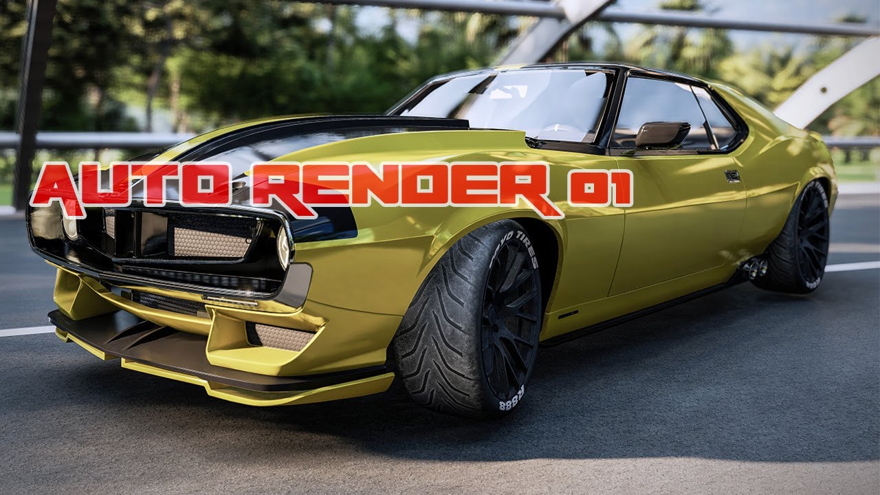 AUTO RENDER 01: AMC Ringbrothers Javelin Defiant 1972 - YouTube