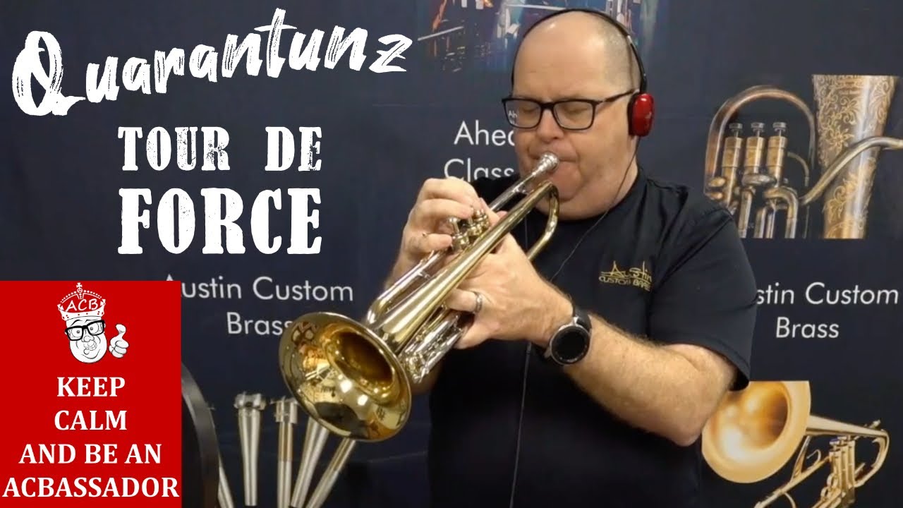 Quarantunz: Tour De Force | Trent Austin Jazz Trumpet Solo | Austin ...
