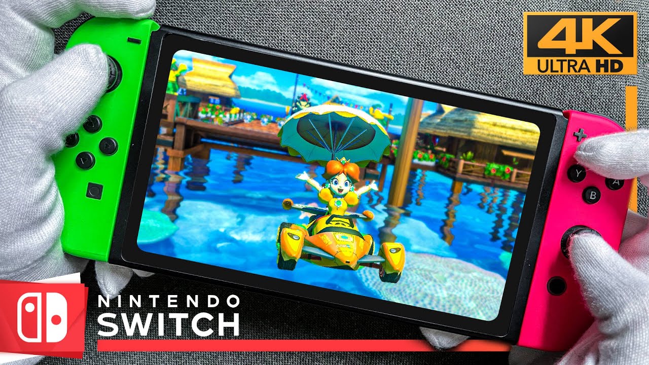 BEST RACING GAME on Nintendo Switch Gameplay! Mario Kart 8 Deluxe 4K ...