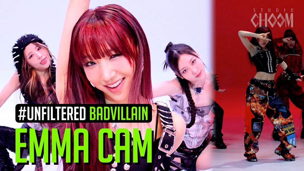 [UNFILTERED CAM] BADVILLAIN EMMA(엠마) 'BADVILLAIN' 4K | STUDIO CHOOM ...