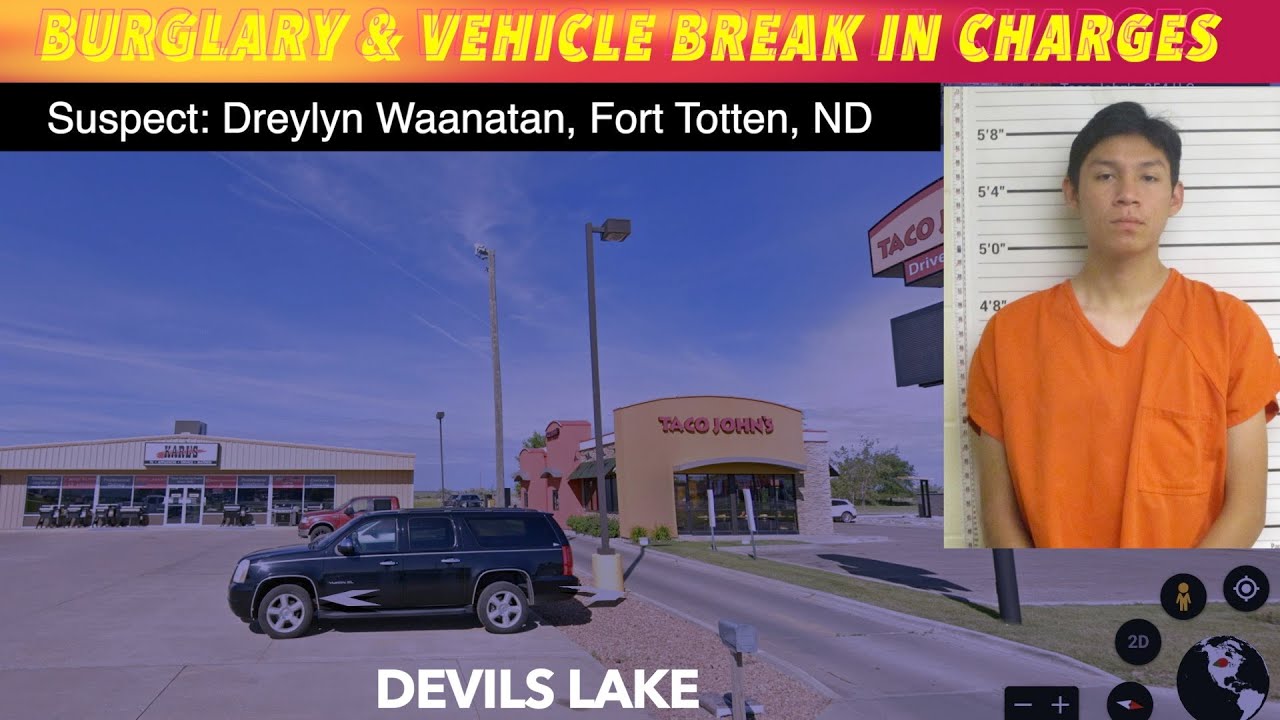 Burglary & Vehicle Break-In Charges In Devils Lake, ND - YouTube