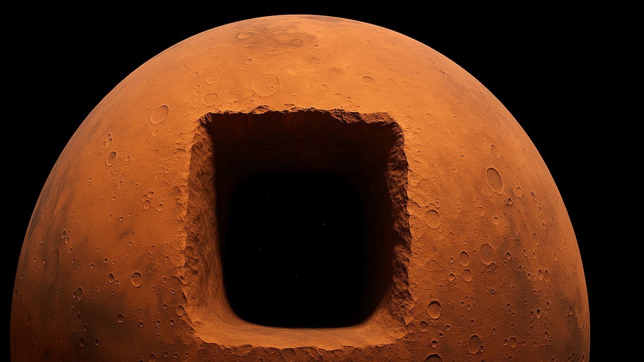 Mars Has a Creepy Square Hole on Its Surface — Why Did NASA Hide It ...
