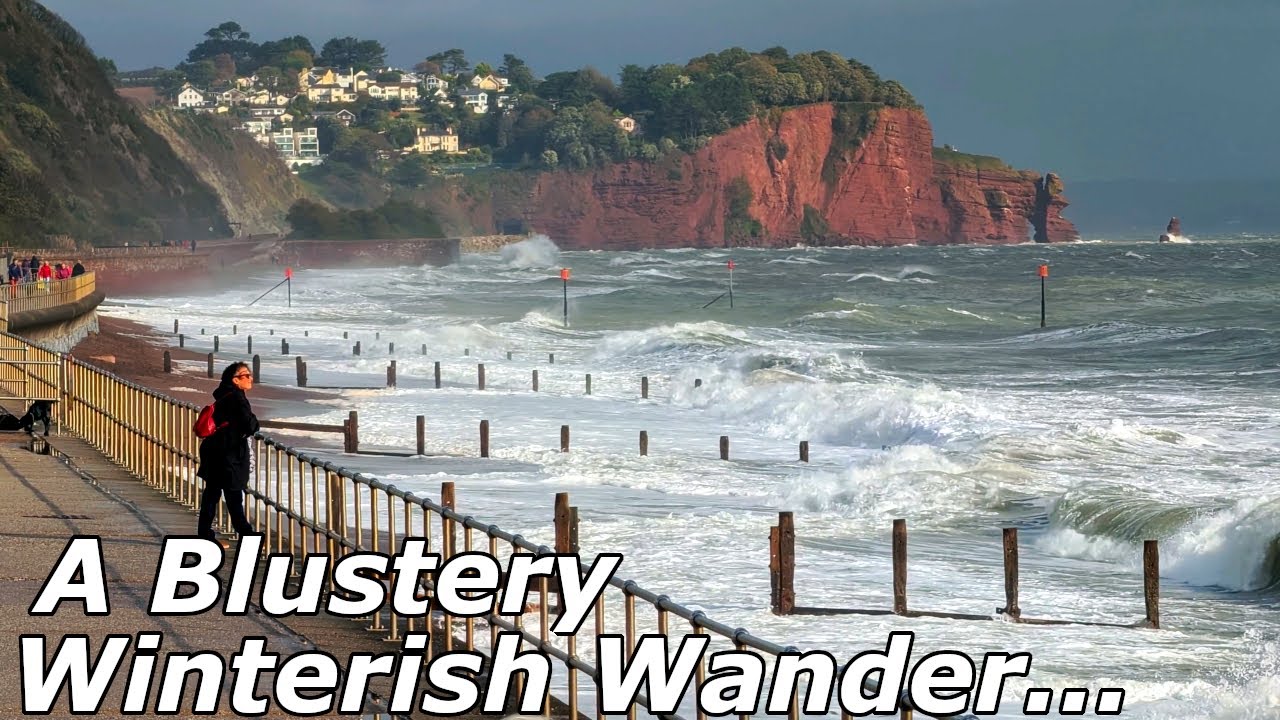 Angry Seas & Hidden History: Windy Walk Through Teignmouth - 31/10/25 ...