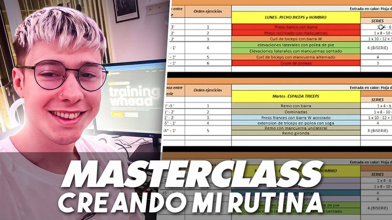 Arme MI RUTINA en DIRECTO para Tener MI MEJOR VERSION | MASTERCLASS te ...
