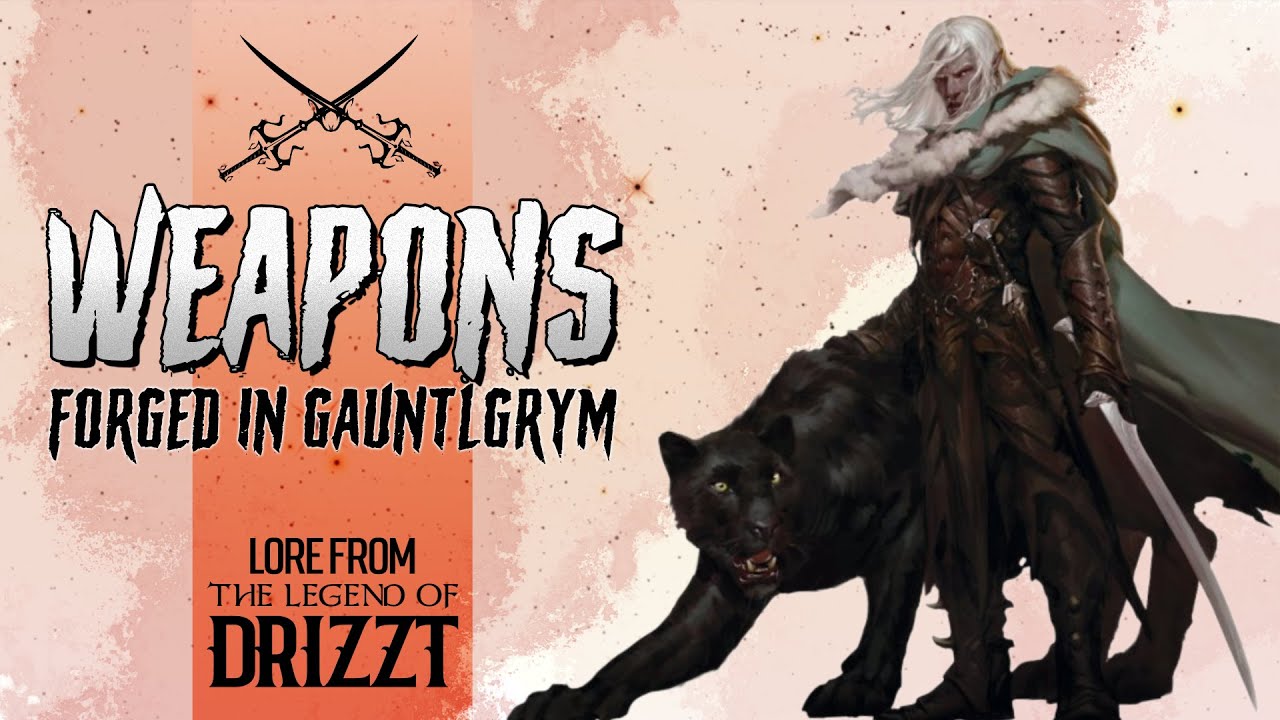 Weapons from the Legend of Drizzt Reforged - YouTube