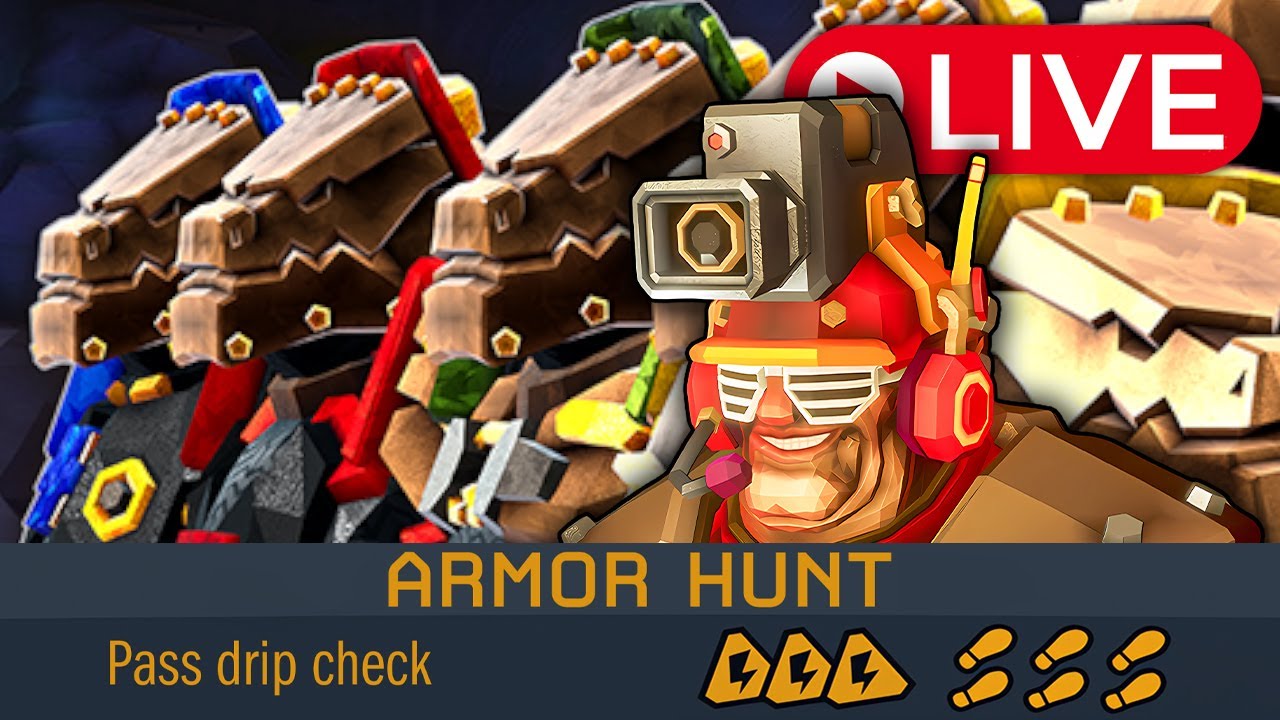Deep Rock Galactic Scale Brigade Armor Hunt - YouTube