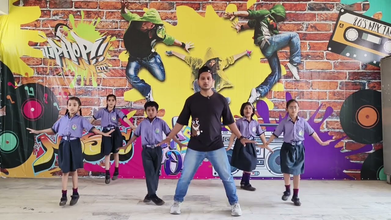 Basic Dance Tutorial for kids Beginners| 3 to 10 years | Viral Dance ...