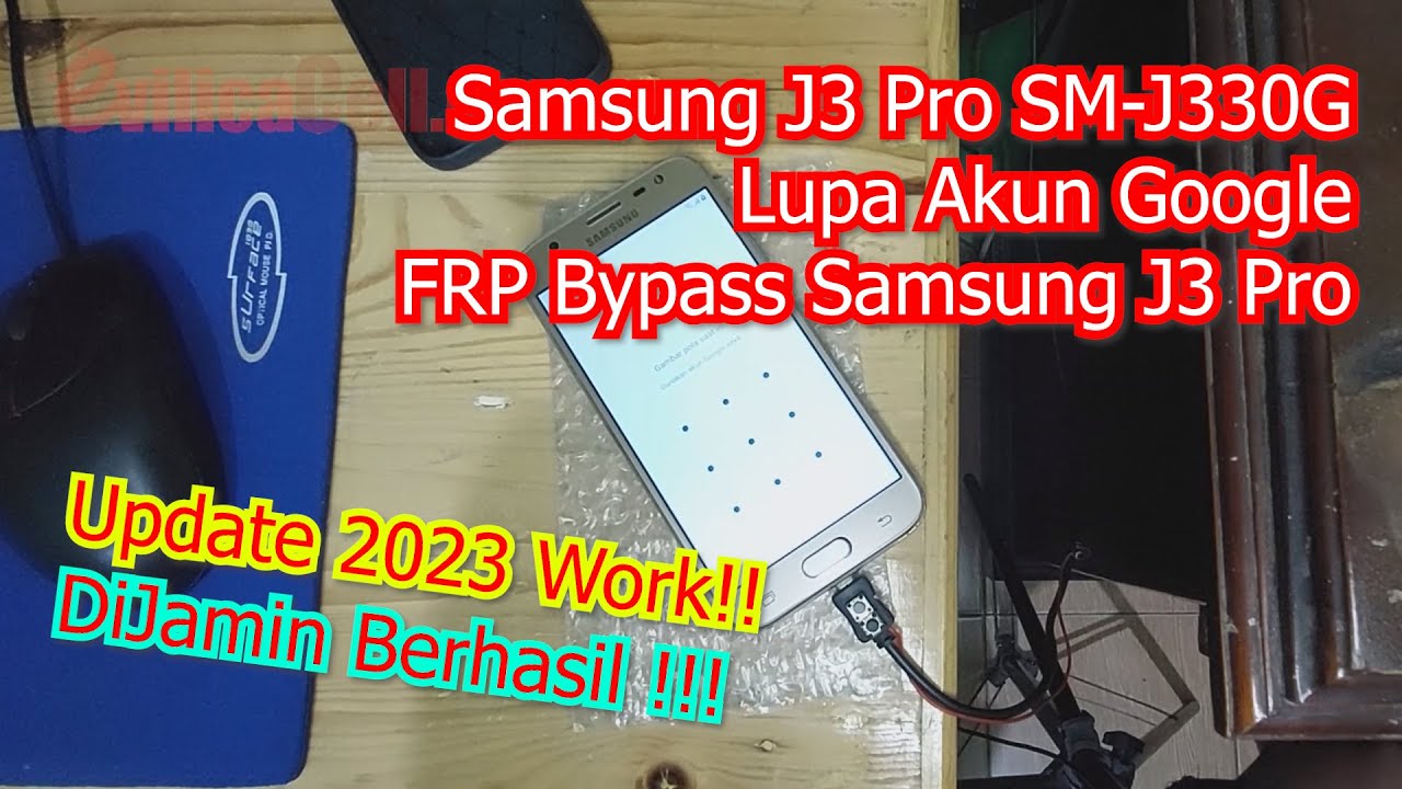 FRP Bypass Samsung J3 Pro SM-J330G Google Account Work - YouTube