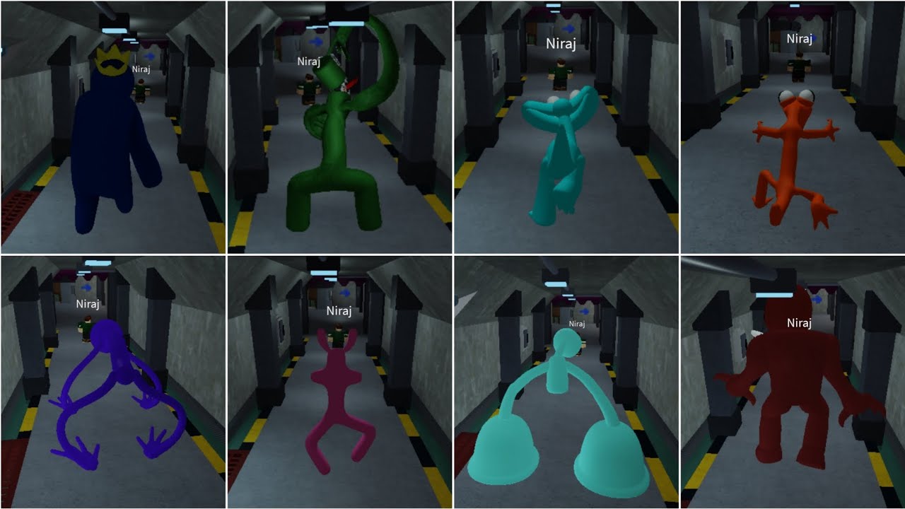 Ranking EVERY Rainbow Friends Jumpscare Blue to Pink SCARIEST - YouTube