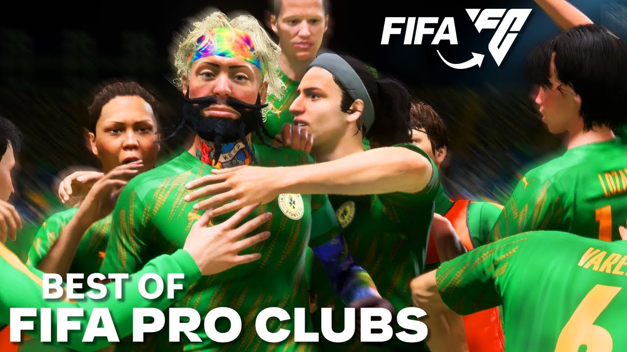 The Best Of Fifa Pro Clubs! - YouTube
