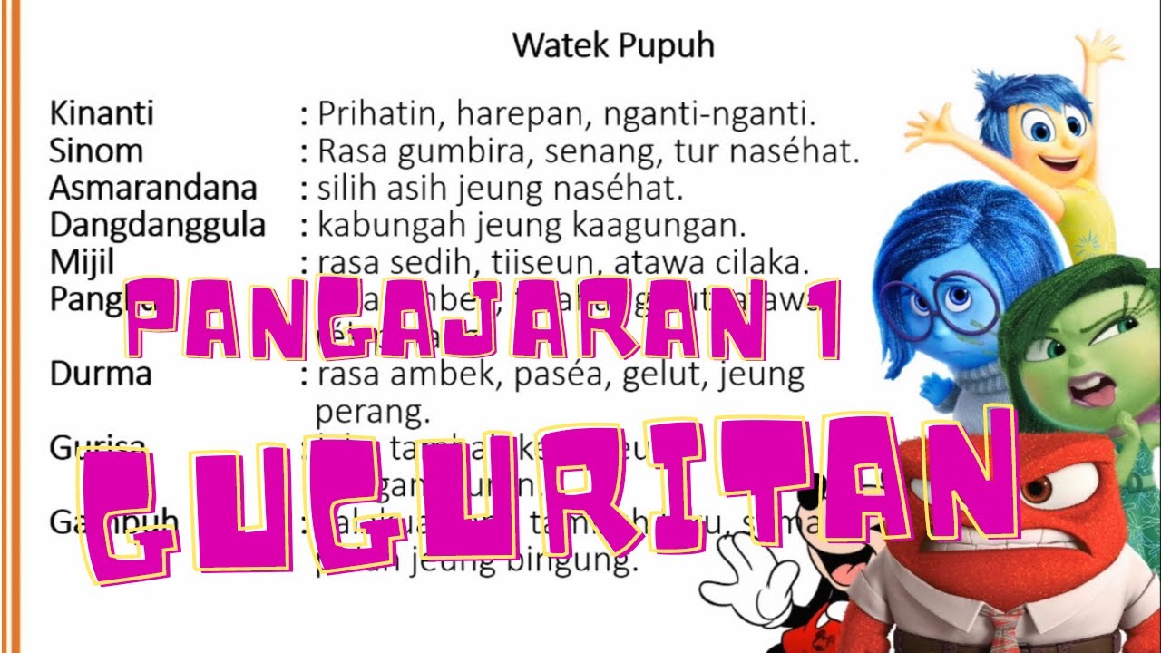 Materi Guguritan Kelas 8 - YouTube