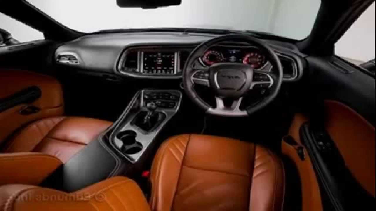 dodge challenger hellcat interior 2 - YouTube