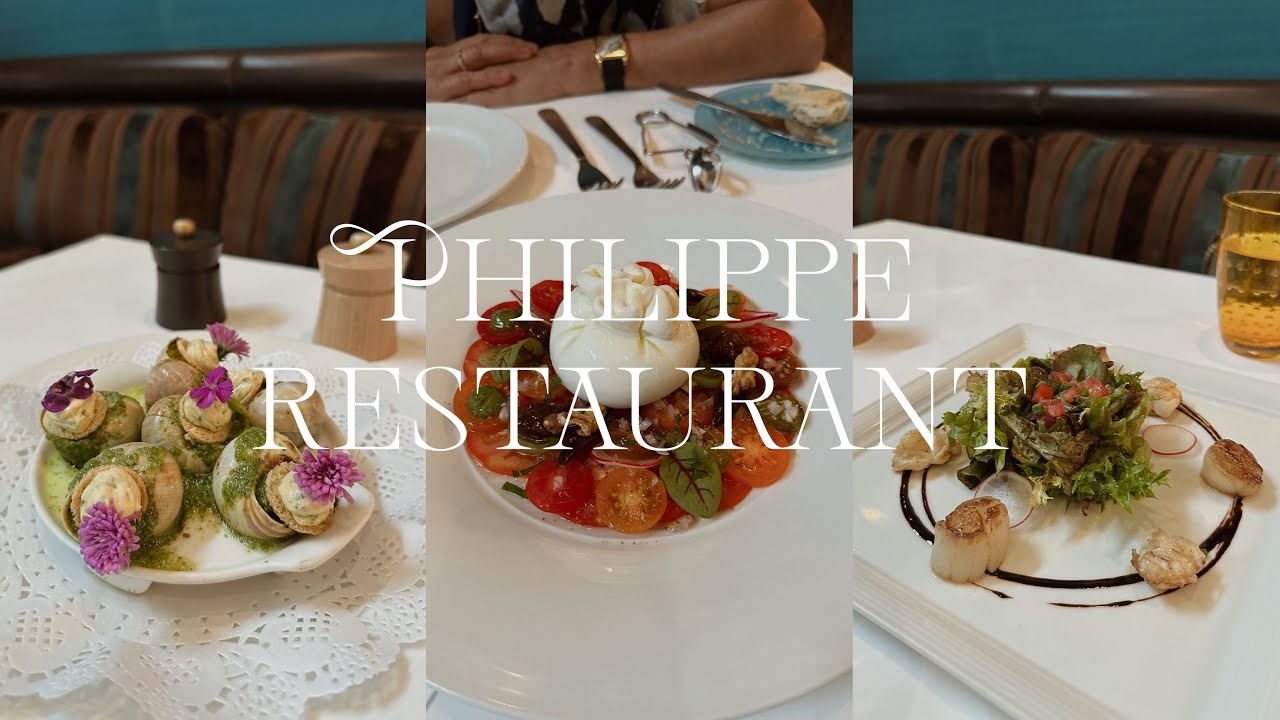 Lunch at Philippe restaurant #frenchcuisine #bangkok #food - YouTube