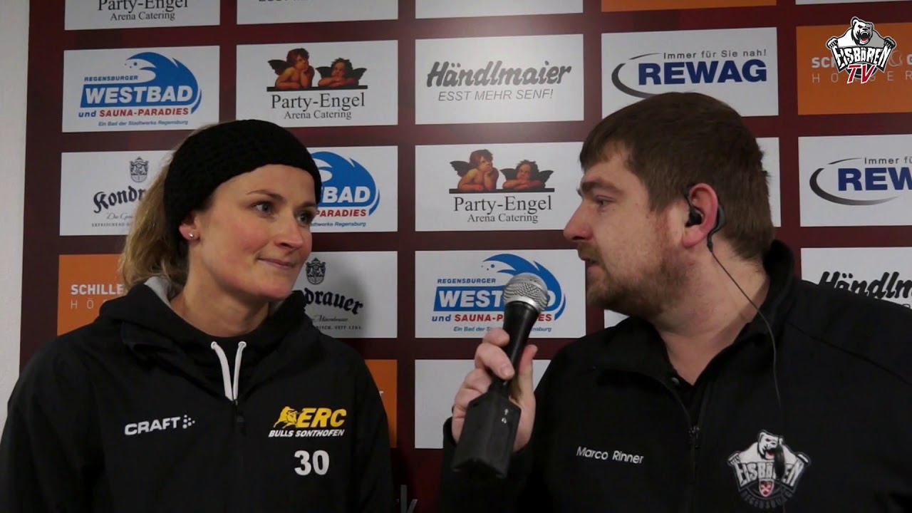 Eisbären TV: Interview mit Jennifer Harss (04.02.2018) - YouTube