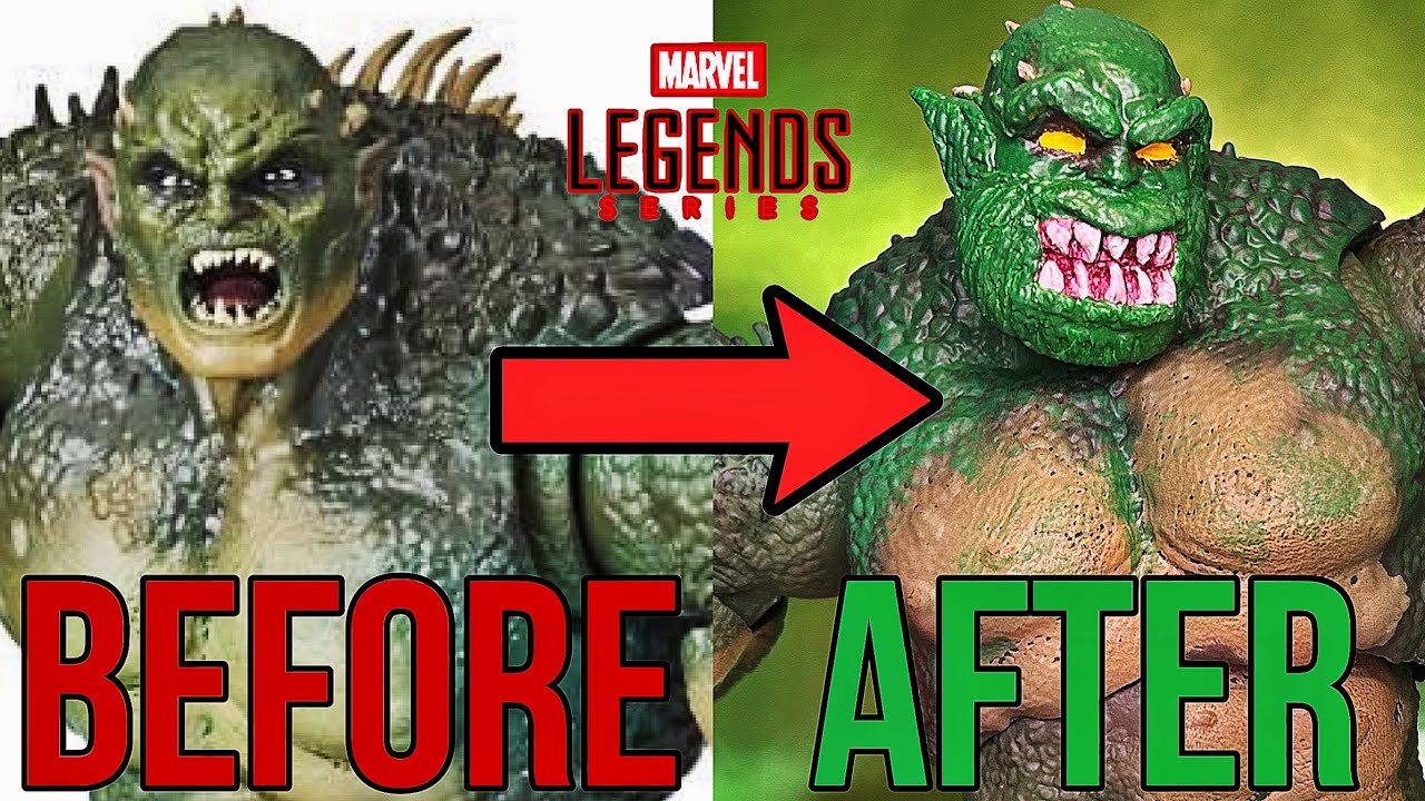 Custom Marvel Legends Abomination - YouTube