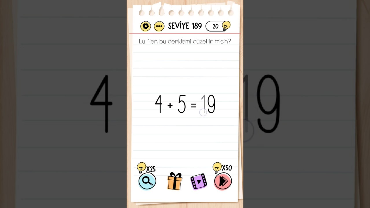 Brain Test Seviye 189 - YouTube