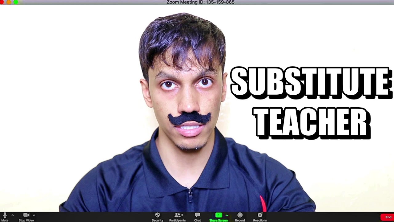 Substitute Teacher Interview Zubair Sarookh YouTube Substitute Teacher Interview Zubair Sarookh YouTube