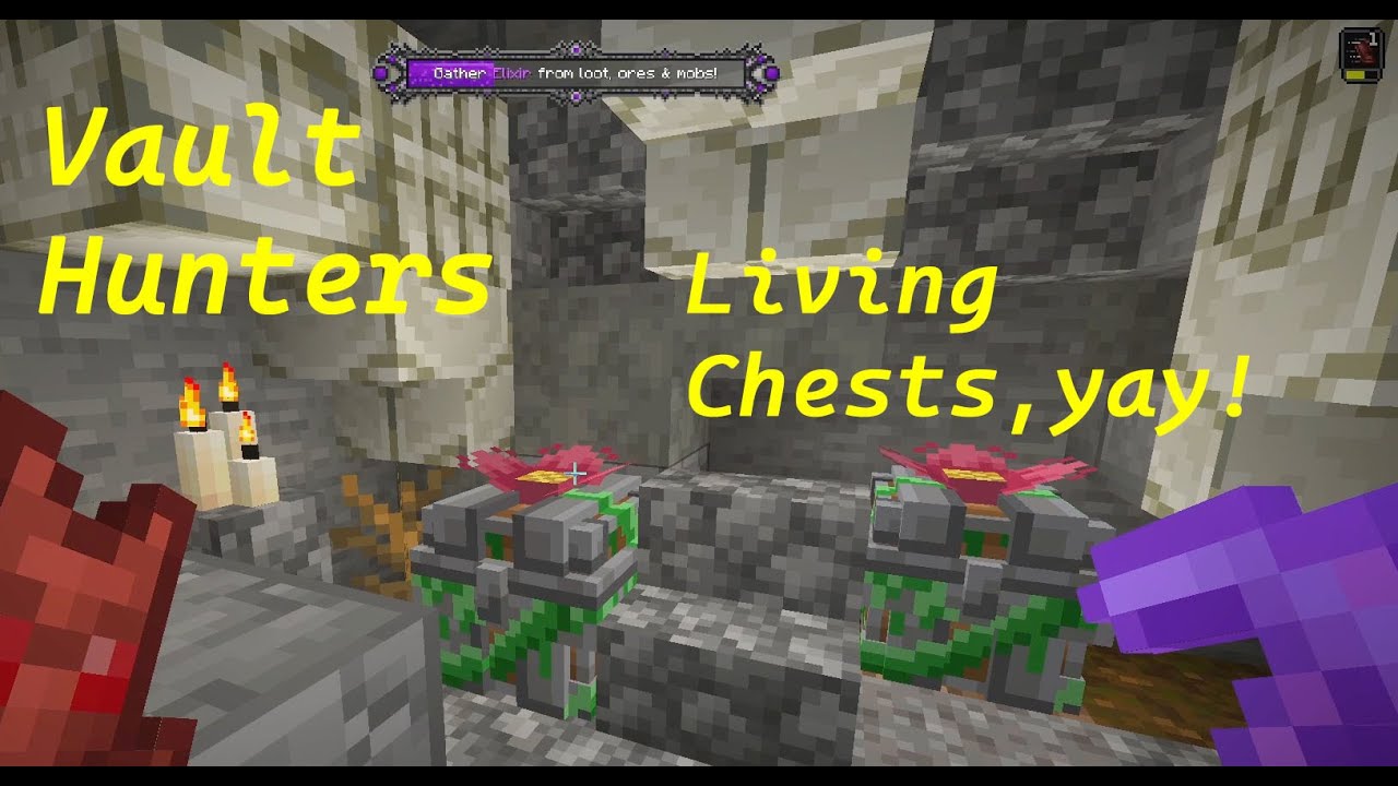 Minecraft | Vault Hunter 3 | Living Chests - YouTube