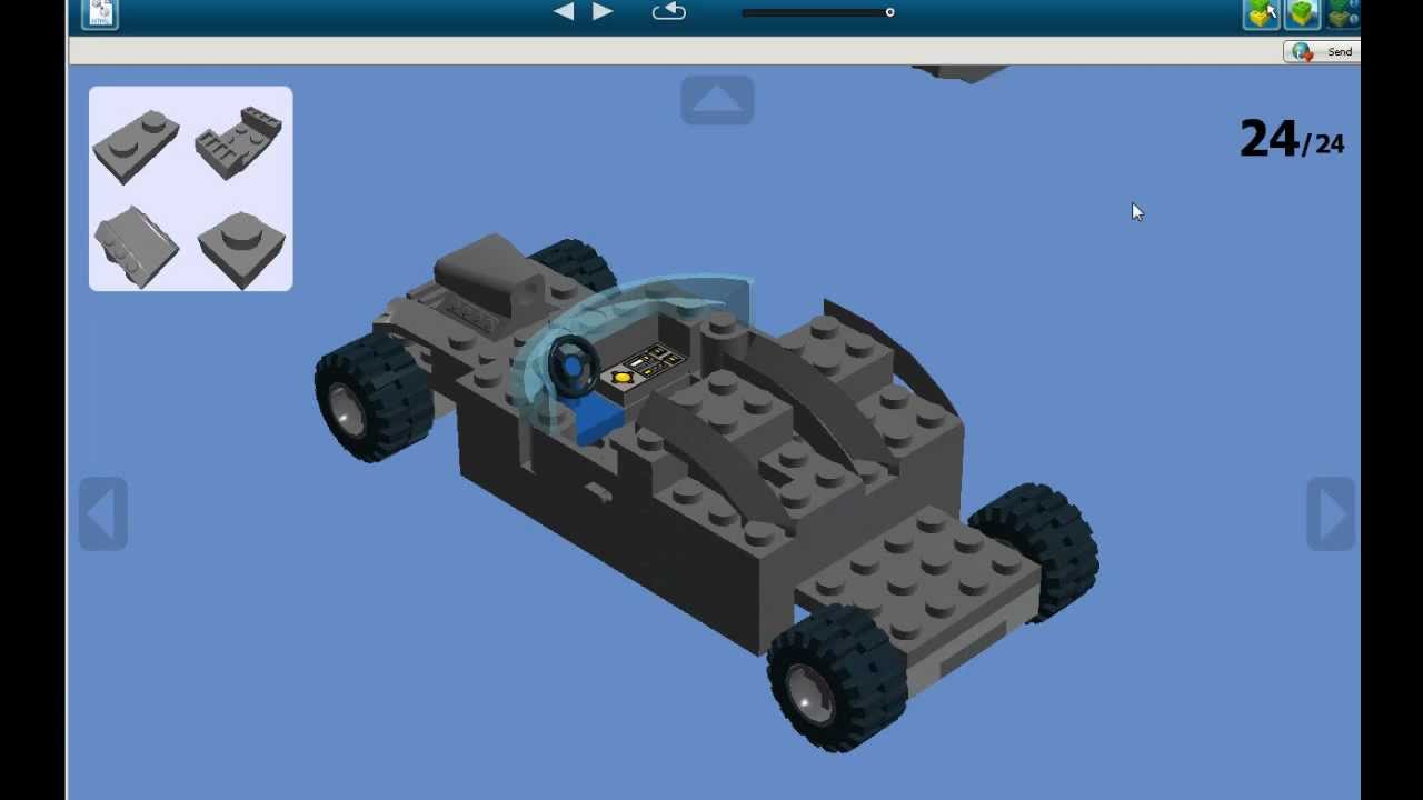 LEGO Digital Designer "Машина" - YouTube