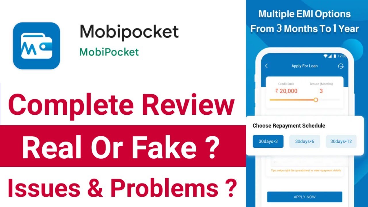 Mobi Pocket Loan App Review | Mobi Pocket Loan App Real Or Fake ...