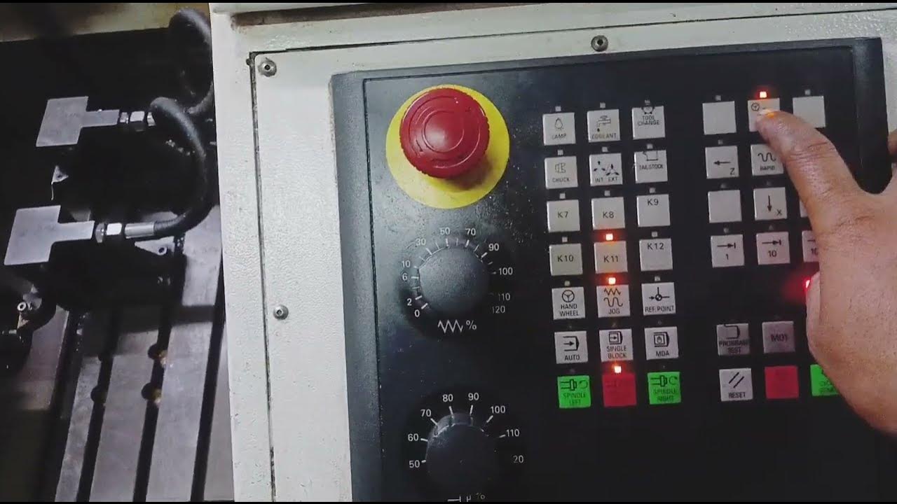 Cnc machine me X aur z ka offset kaise le | how to take to offset off x and z in cnc machine ...