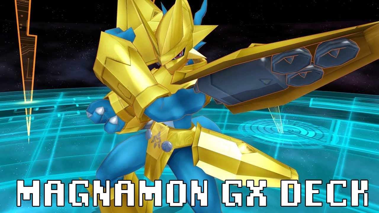 Digimon TCG: Magnamon Armor Rush GX Deck (BT10) - YouTube