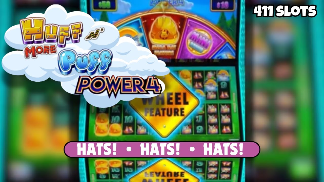 New Huff N More Puff POWER 4 Slot Machine! - YouTube