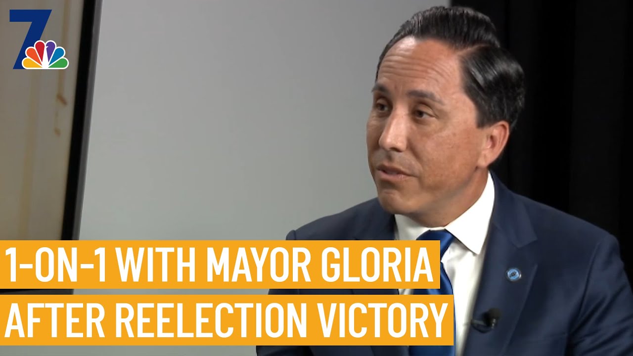 1-on-1 with San Diego Mayor Gloria after reelection victory ...
