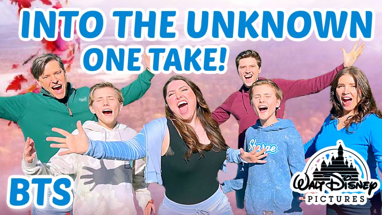 Disney's Into the Unknown in ONE TAKE Behind the Scenes!! ️ - YouTube