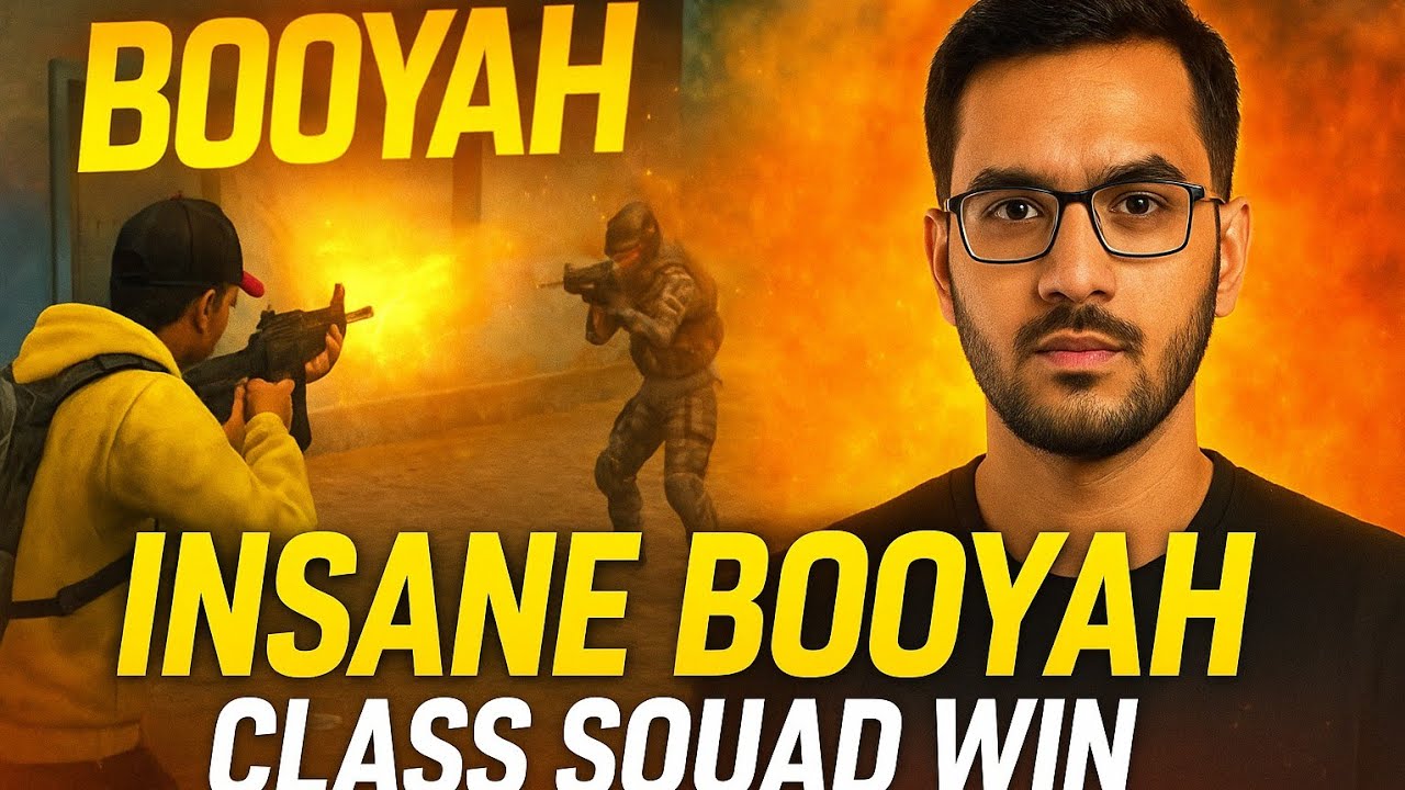 INSANE Booyah 🔥 Class Squad Victory in Free Fire | Pro Gameplay ...
