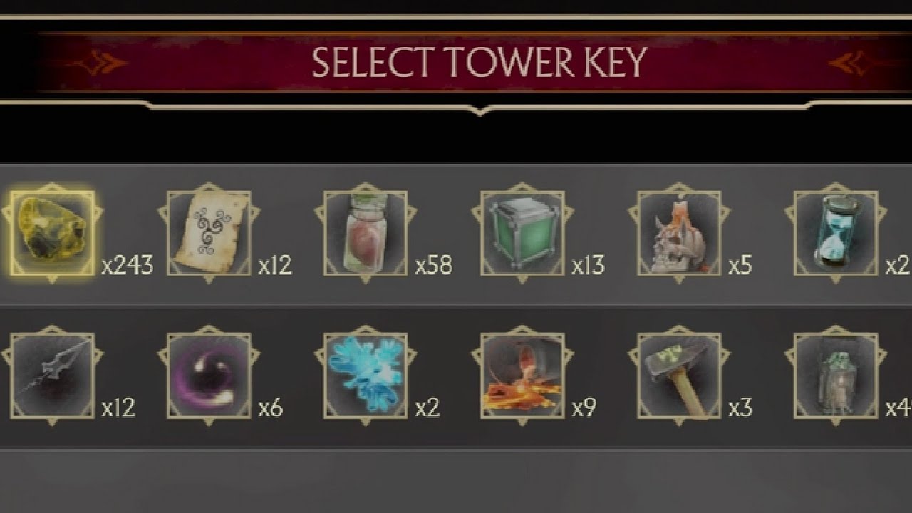 MK11 How to Get All 12 Tower Keys - YouTube