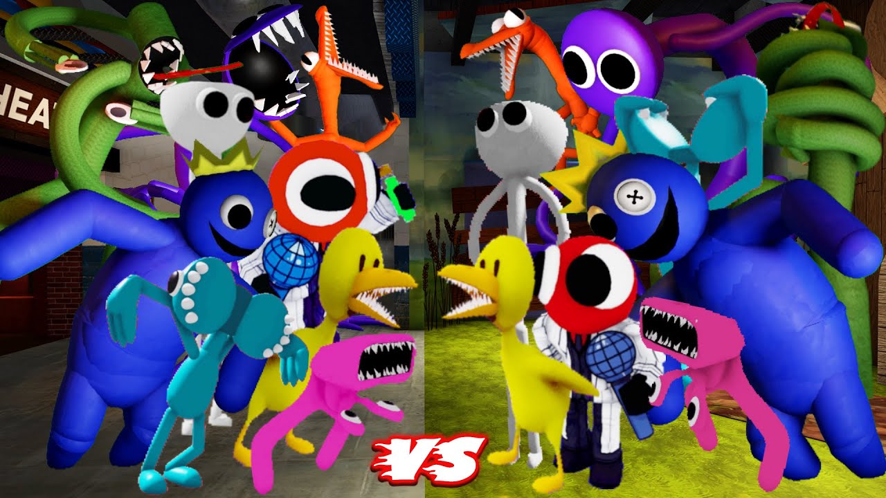 New Rainbow Friends Confronting Yourself All Phases 🎶 Friday Night ...