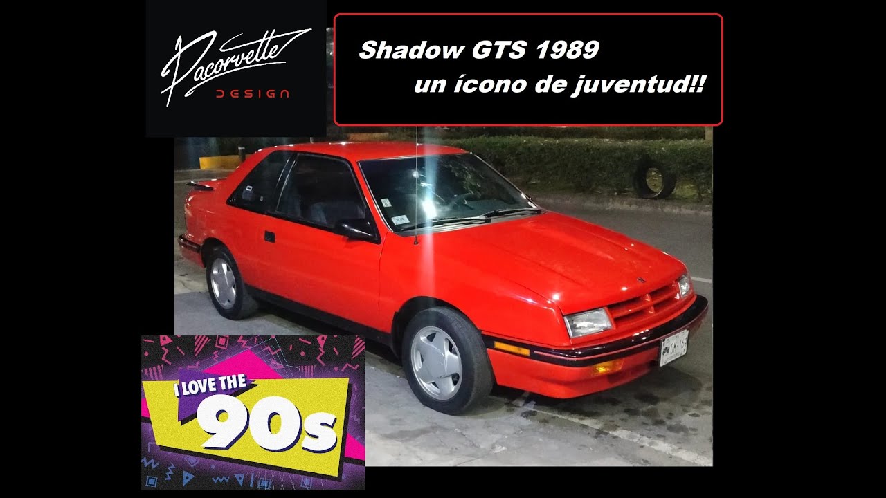 Shadow GTS, un icono juvenil de finales de los 80 - YouTube