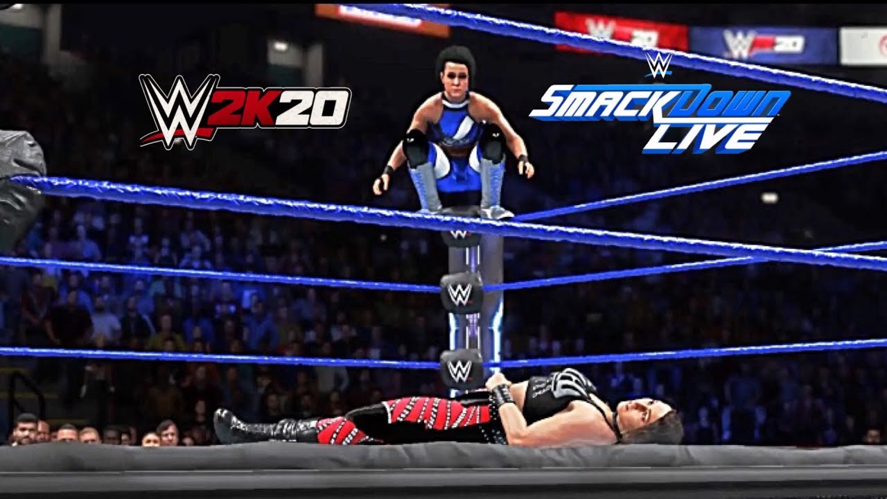 WWE 2K20- Bayley Vs Rhea Ripley - YouTube