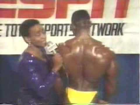 Bodybuilder Flex Wheeler Interview 1991 Nationals - YouTube