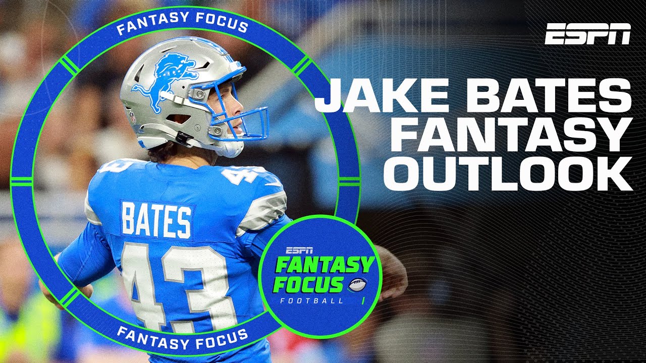 Daniel Dopp is ALL IN on Jake Bates | Fantasy Focus 🏈 - YouTube